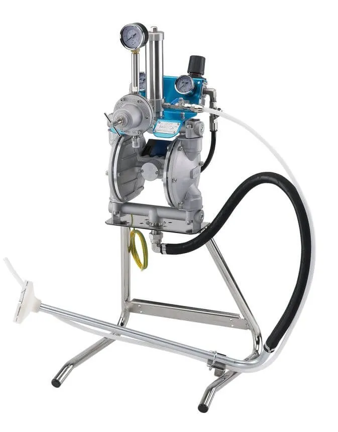 Pompa verniciatura bassa pressione a doppia memebrana DPS Iwata ...